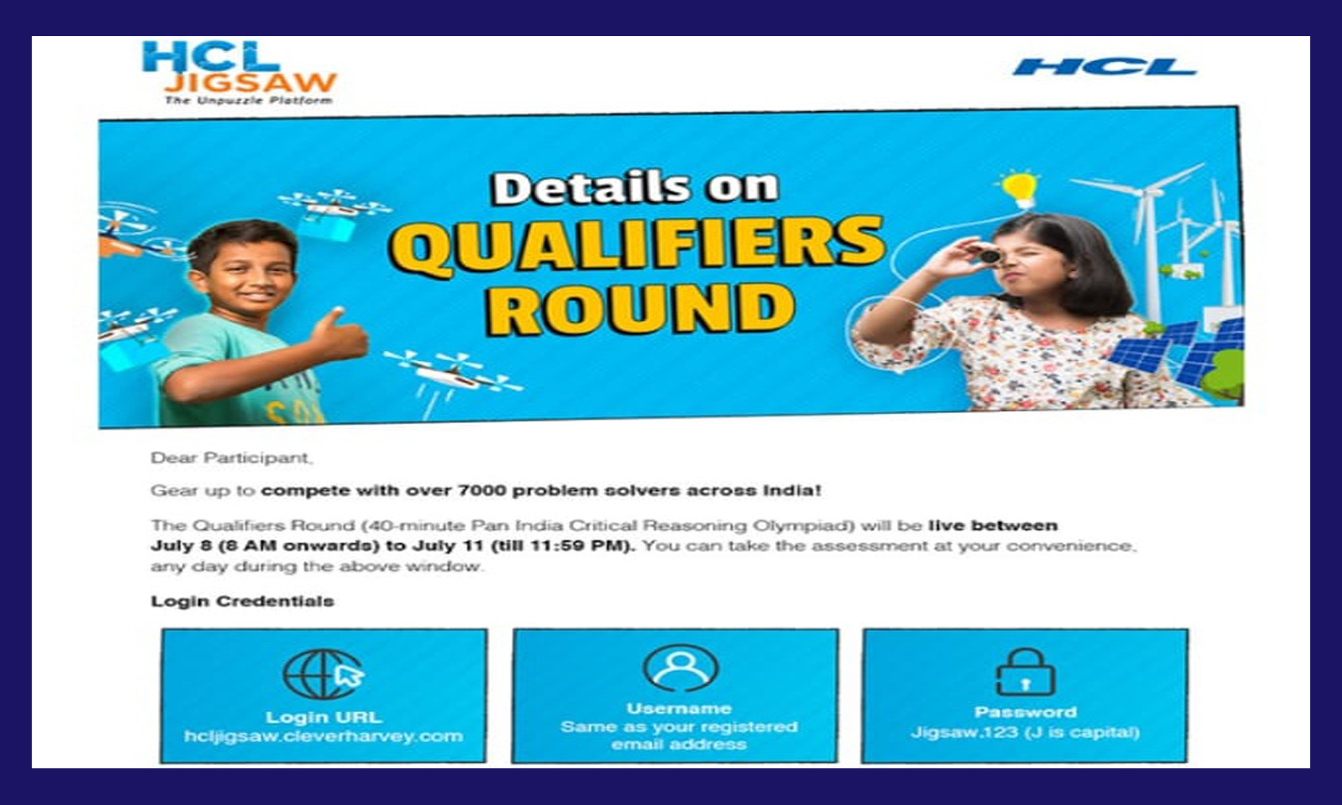 HCL Jigsaw – 21st Century Ready – Sri Venkateswara Group Of Schools